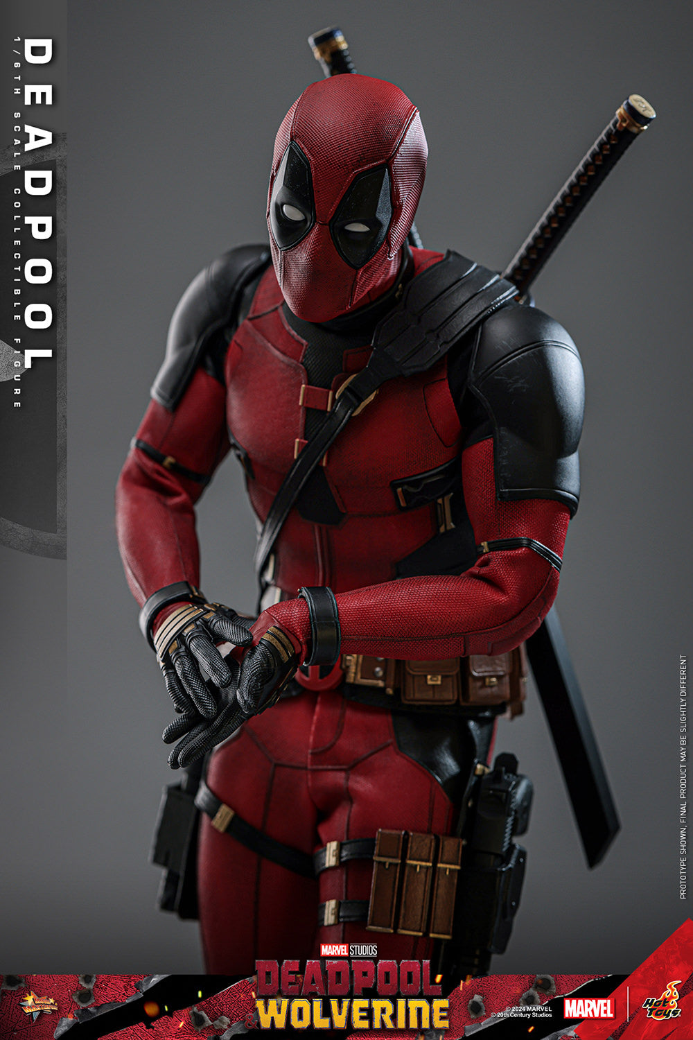 Hot Toys Deadpool & Wolverine Deadpool 1/6 Scale Figure MMS746 ...