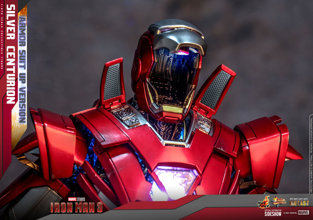 Silver Centurion (Armor Suit Up Version) Sixth Scale Figure ...