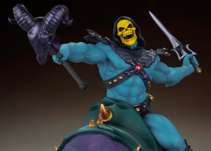 Skeletor & Panther Masters of the Universe Deluxe 1/6 Scale Maquette ...