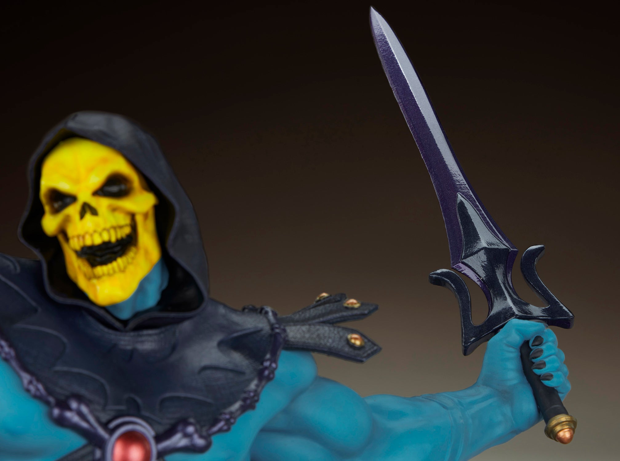 Skeletor & Panther Masters of the Universe Deluxe 1/6 Scale Maquette ...