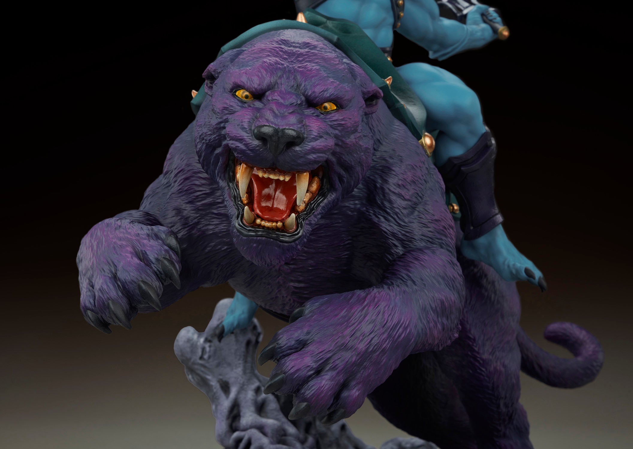 Skeletor & Panther Masters of the Universe Deluxe 1/6 Scale Maquette ...