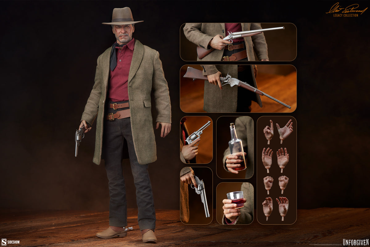 Clint Eastwood William Munny Legacy Unforgiven 1/6 Scale Figure ...