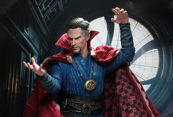 NECA Doctor Strange Marvel 1/4 Scale Action Figure - Collectors Row Inc.