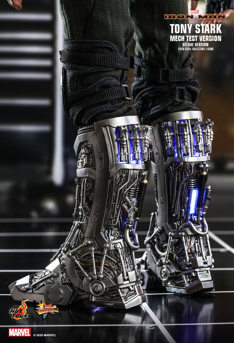 Tony Stark (Mech Test Deluxe Version) Sixth Scale Figure - Collectors ...