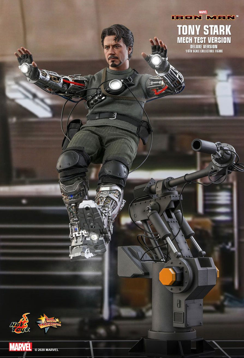 Tony Stark (Mech Test Deluxe Version) Sixth Scale Figure - Collectors ...