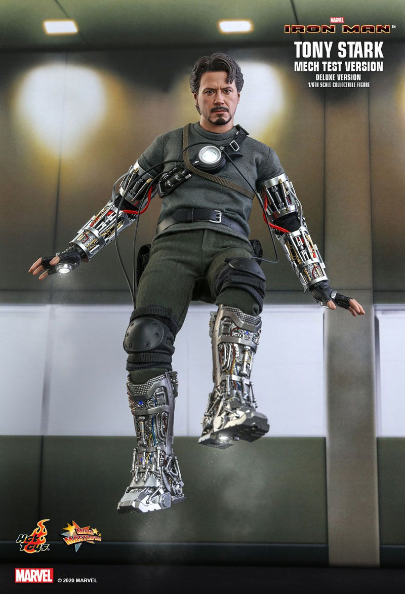 Tony Stark (Mech Test Deluxe Version) Sixth Scale Figure - Collectors ...