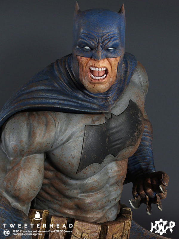Batman Dark Knight Maquette - Exclusive Muddy Edition - Collectors Row Inc.