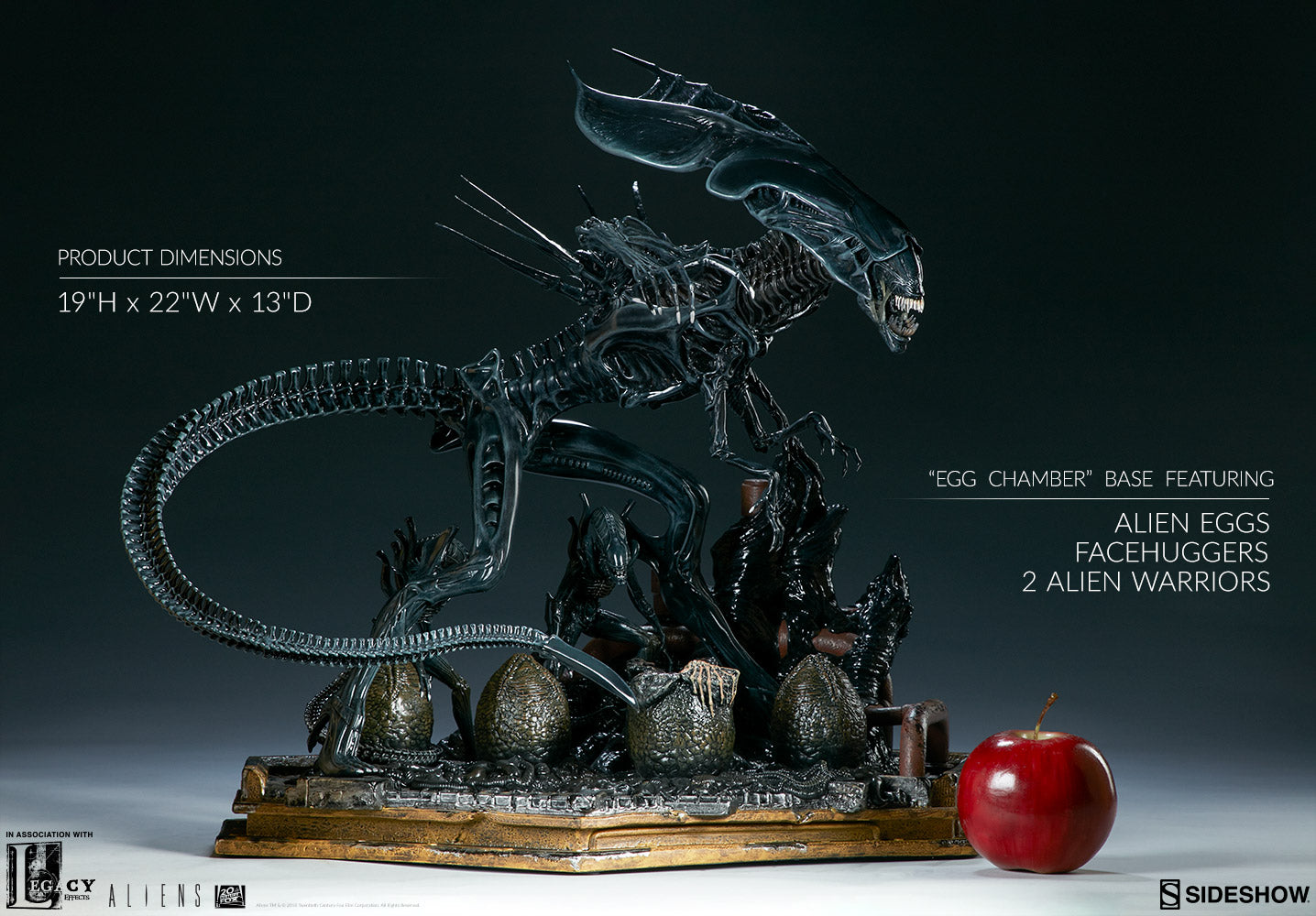 Alien Queen Maquette Legacy Effects Statue by Sideshow Collectibles ...
