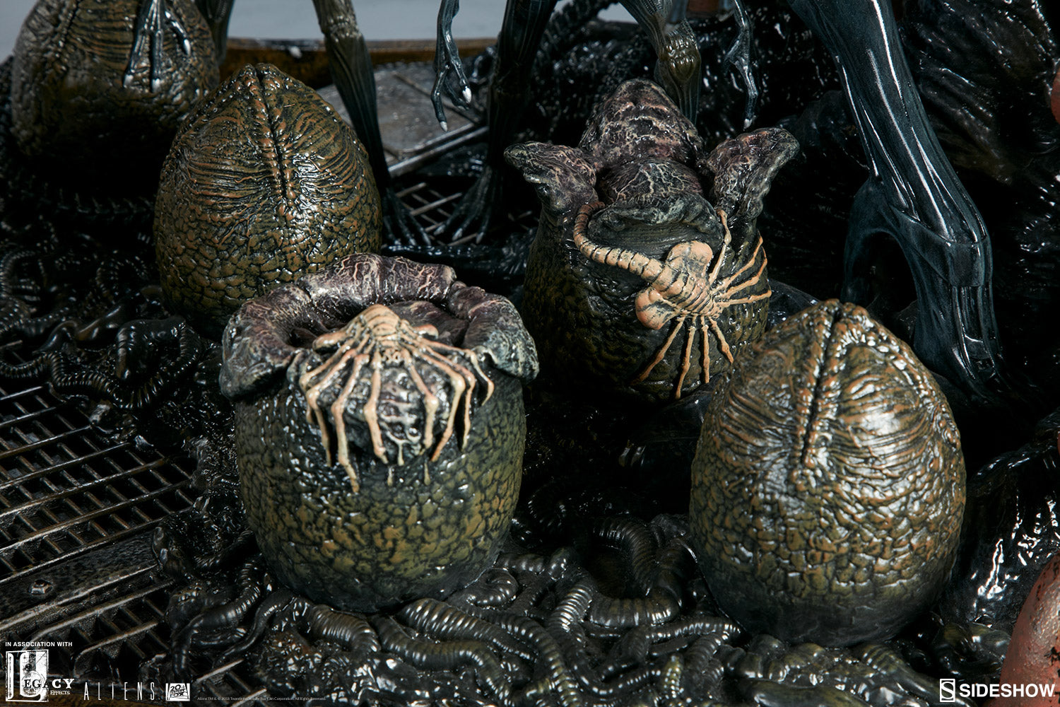 Alien Queen Laying Eggs