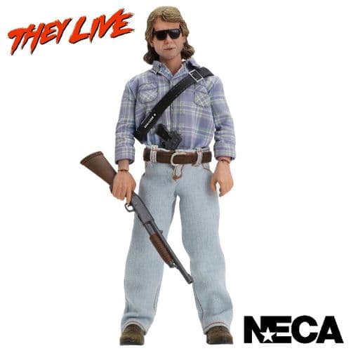 They Live – 8” Clothed Action Figure – John Nada - Collectors Row Inc.