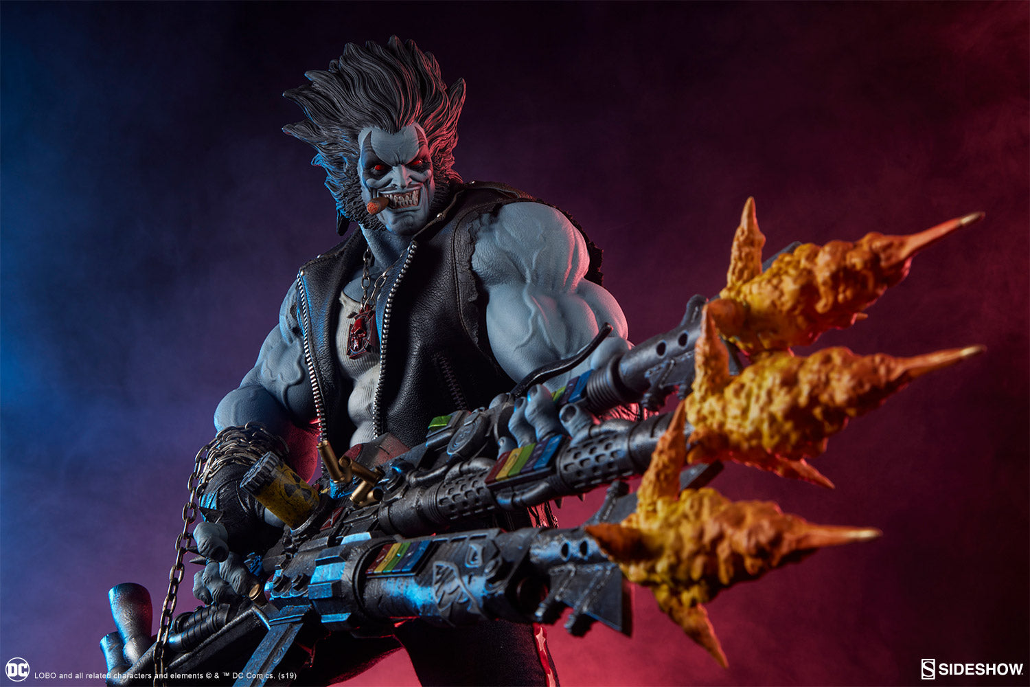 Lobo DC Comics Maquette - Collectors Row Inc.