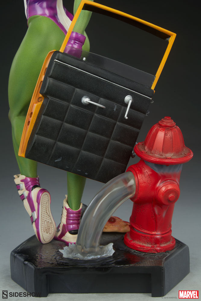She-Hulk Marvel Statue Adi Granov Artist Series by Sideshow Collectibl ...