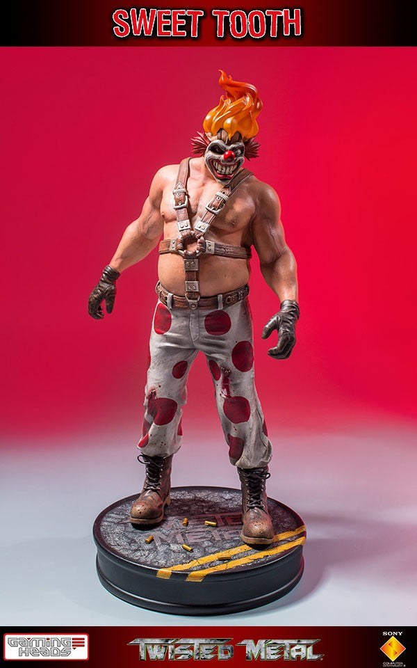 Twisted Metal Sweet Tooth Playstation Statue by Gaming Heads ...