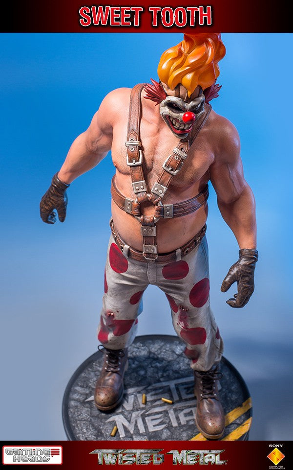 Twisted Metal Sweet Tooth Playstation Statue by Gaming Heads ...