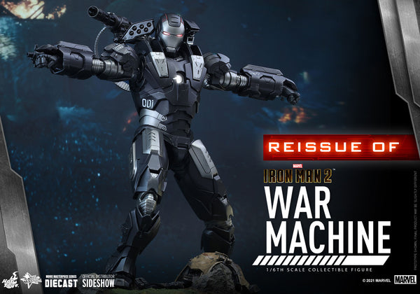 Marvel Iron Man 2 War Machine Mark I DIECAST 1/6 Reissue Figure ...